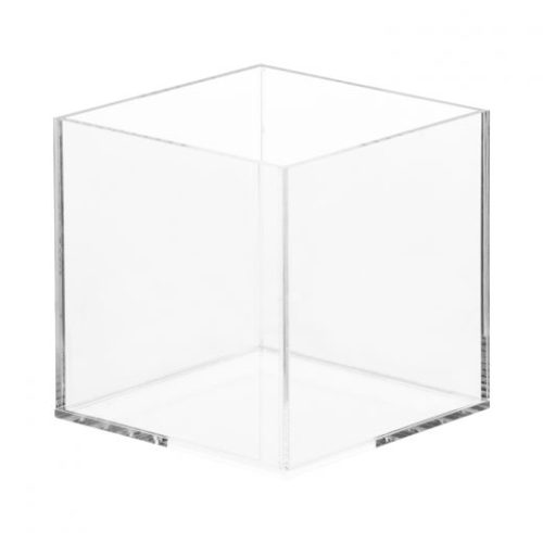 Acrylic Display Cube 5 Sided - Various Sizes - Wedding & Event Hire ...