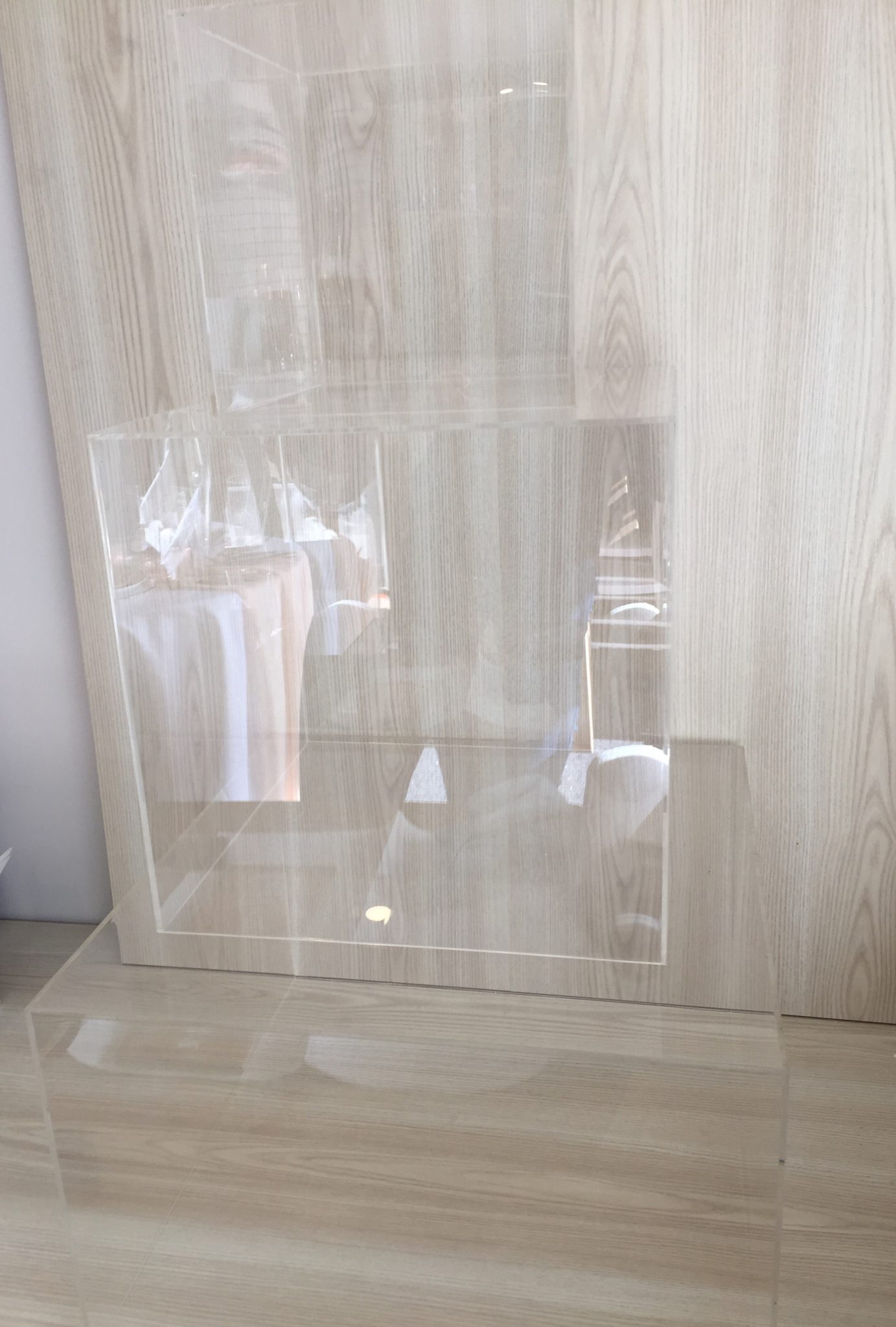 Acrylic Display Cube 5 Sided - Various Sizes - Wedding & Event Hire ...