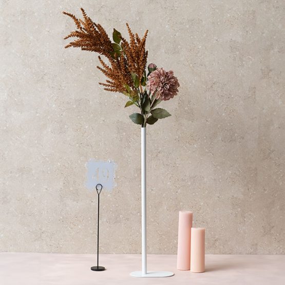 Minimalist Bud Single Vase White - Three sizes - The Pretty Prop Shop ...