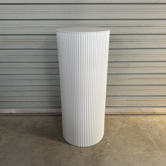 Ripple Plinth White - Three Sizes - Wedding & Event Hire Auckland ...
