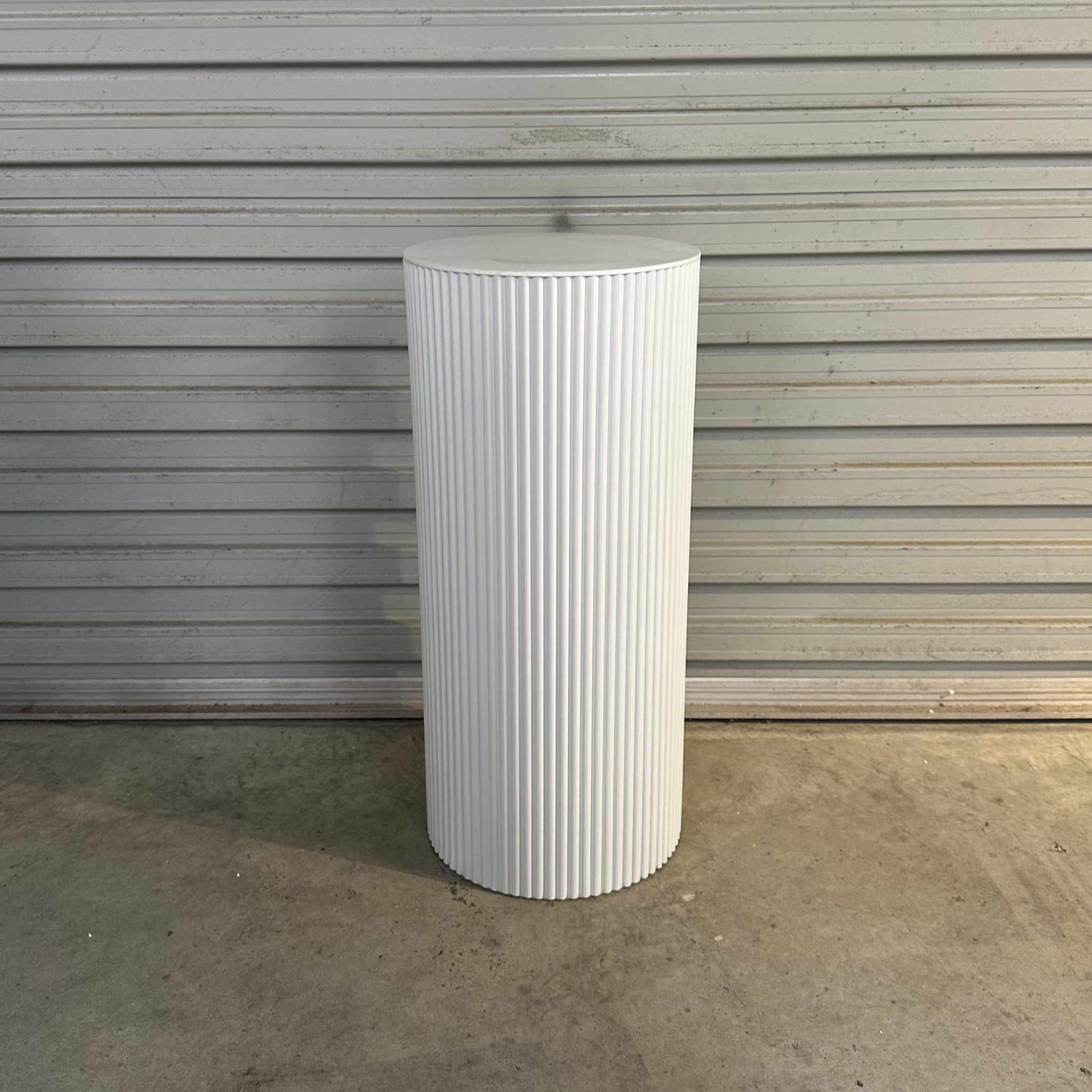 Ripple Plinth White - Three Sizes - Wedding & Event Hire Auckland ...